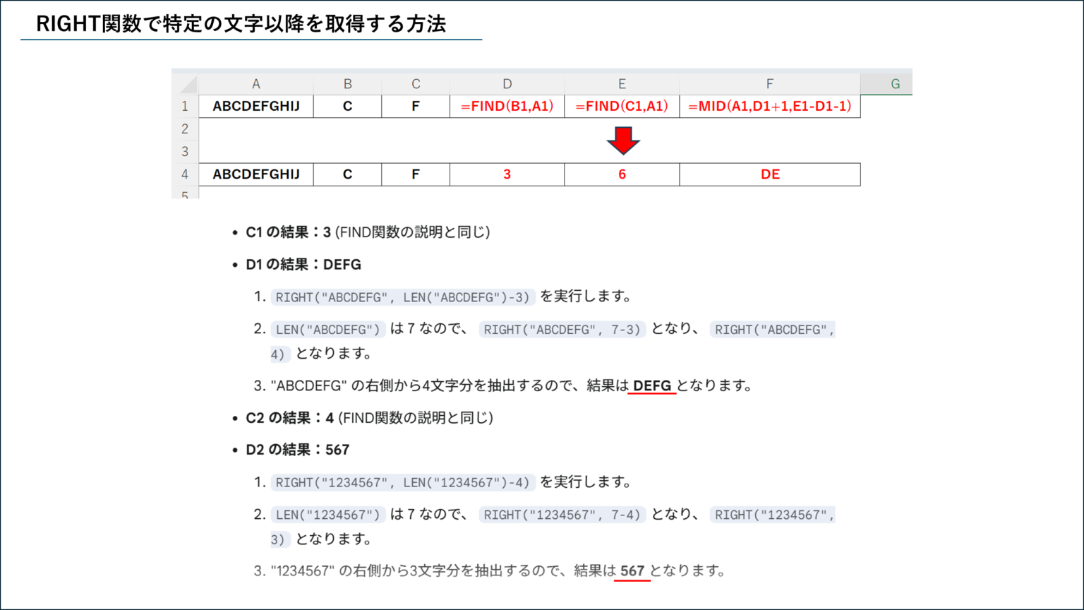 r2｜Excelで「特定の文字以降」を簡単に「抽出」する方法 | excel15.com｜Excel関数の使い方